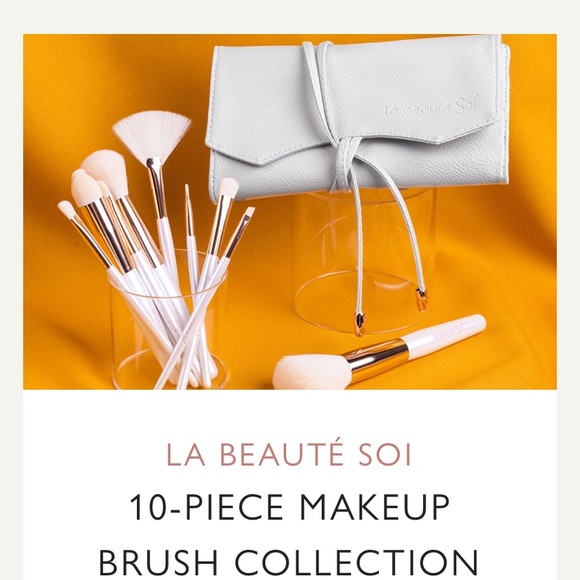 La Beaute’ Soi | Makeup | La Beaute Soi Piece Makeup Brush Set | Poshmark